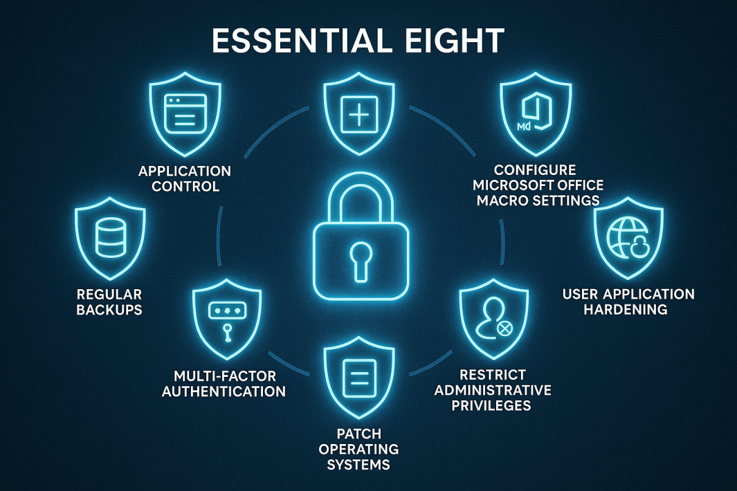 Essential Eight Cybersecurity - Sahl